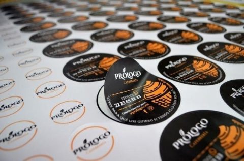 STICKER REDONDOS PAPEL ADHESIVO | OPLAY